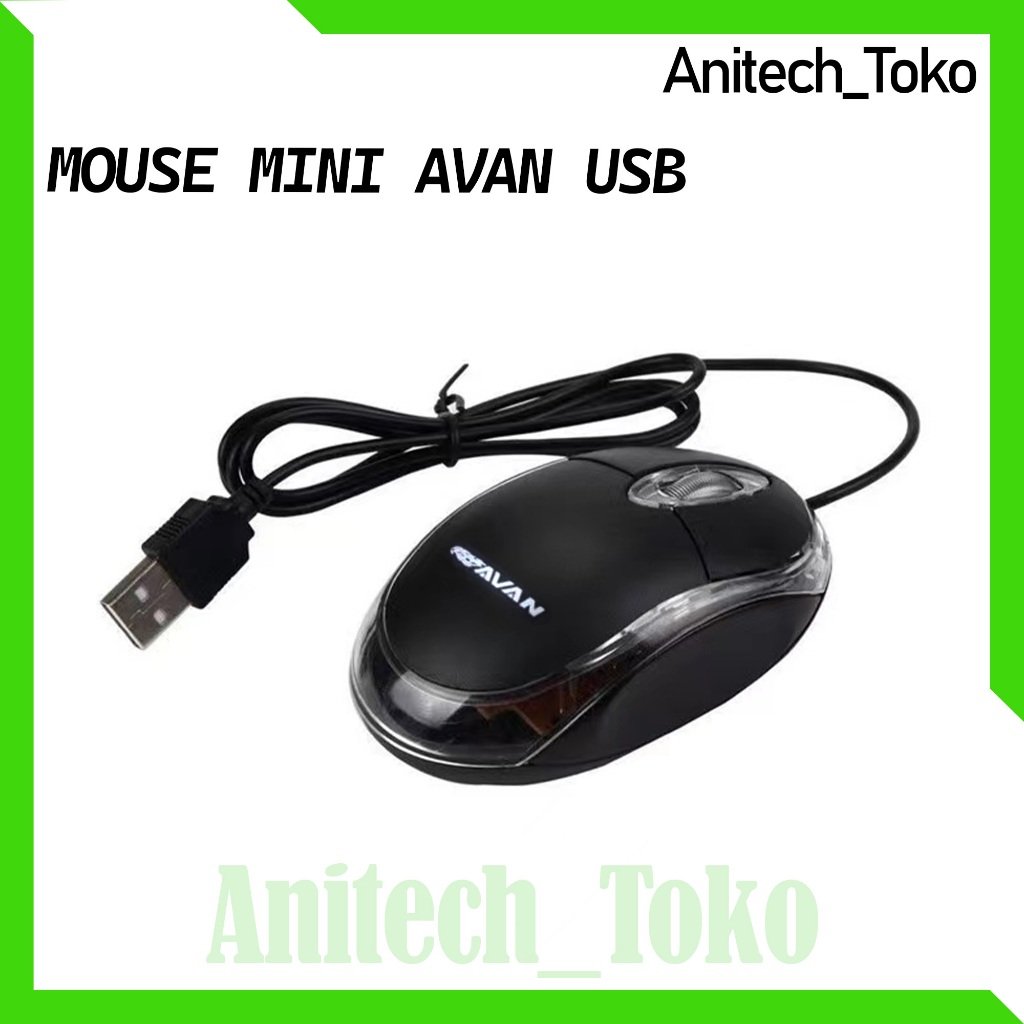 Jual [anitech_toko] Mouse avan AV-01 /mouse murah/mouse kabel | Shopee ...