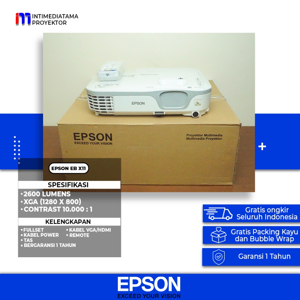 Jual Proyektor Epson EB-X11 | Shopee Indonesia
