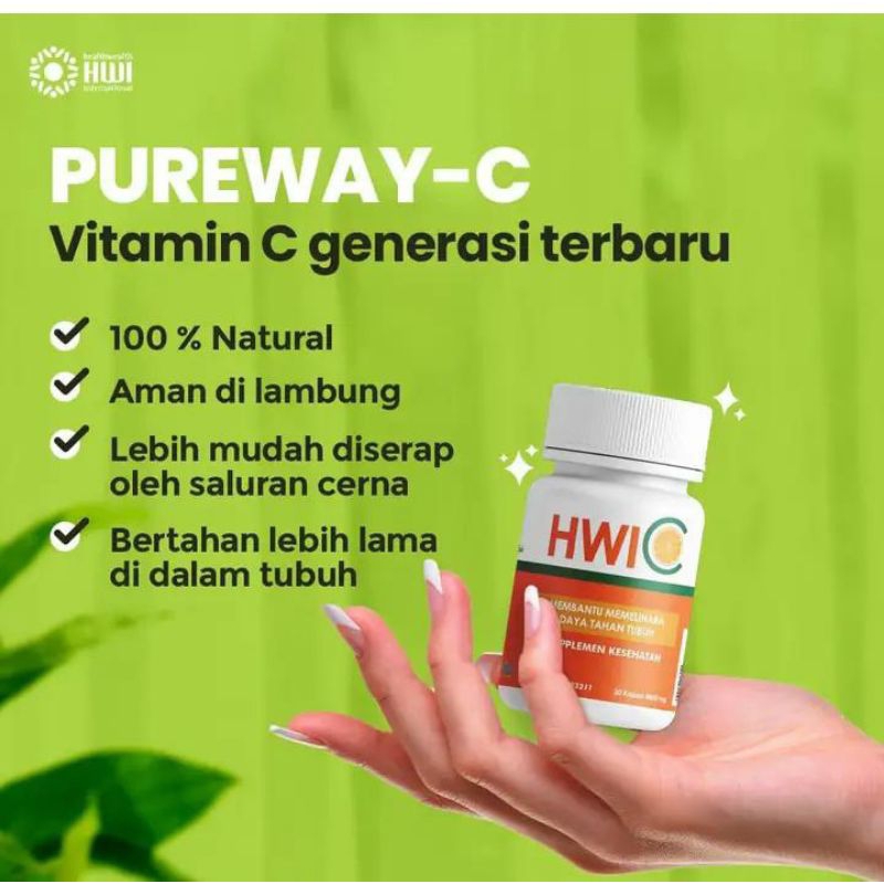 Jual HWI C vitamin C meningkatkn daya tahan tubuh | Shopee Indonesia