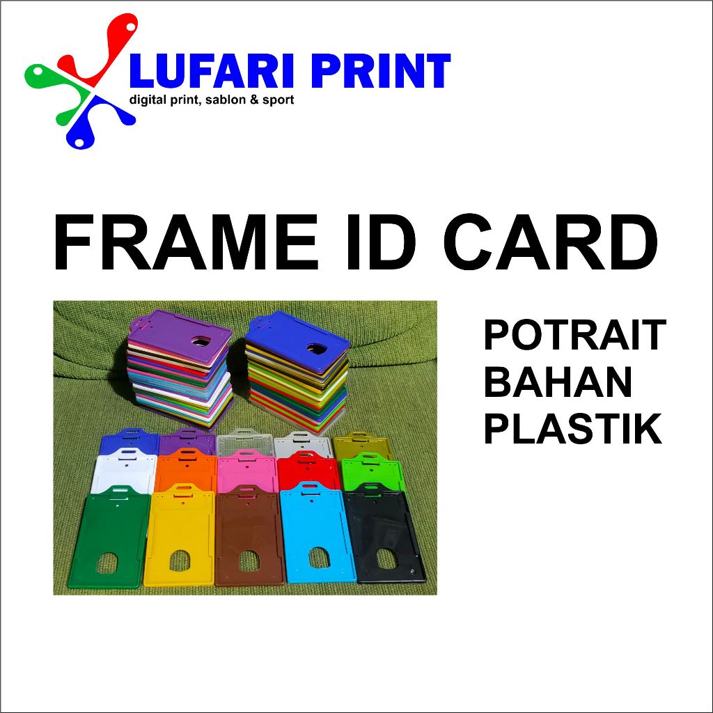 Jual Frame ID Card Potrait Murah Berkualitas | Shopee Indonesia