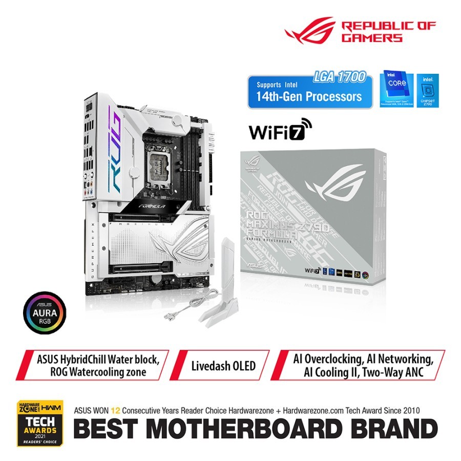 Jual Motherboard ASUS ROG MAXIMUS Z790 FORMULA (Intel LGA 1700 ...