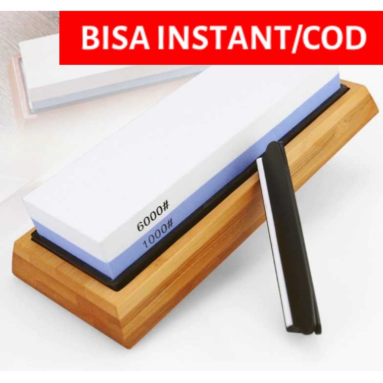 Jual (BISA INSTANT/COD!!!) Batu Pengasah Pisau yg Asli Whetstone Knife ...