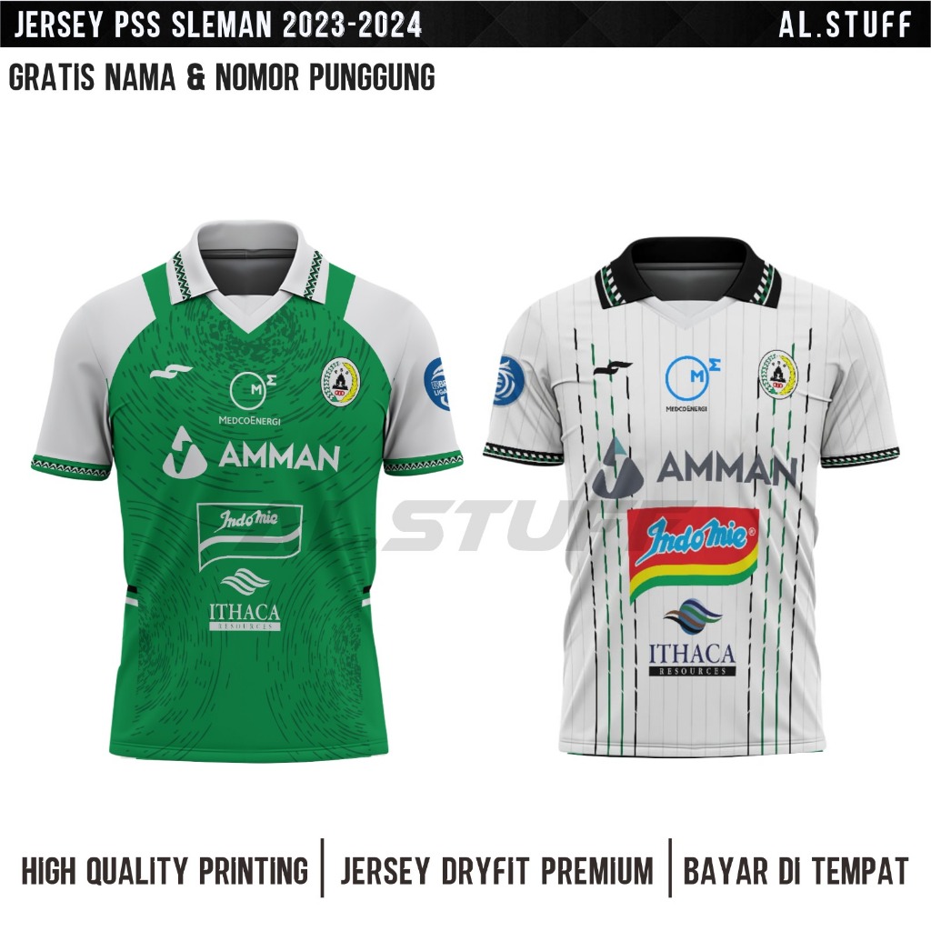 Jual Jersey PSS Sleman 2023/2024 Premium Terbaru Gratis Pasang Nama dan Nomor Punggung | Shopee ...