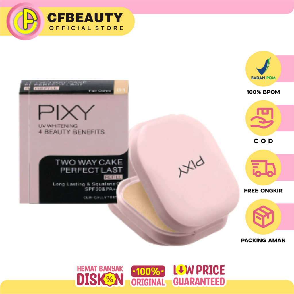 Jual PIXY REFILL TWC Perfect Last 4 Beauty Benefits | Shopee Indonesia