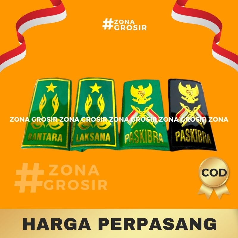 Jual Tku Bantara dan evolet Paskibra fiber ( perpasang ) | Shopee Indonesia
