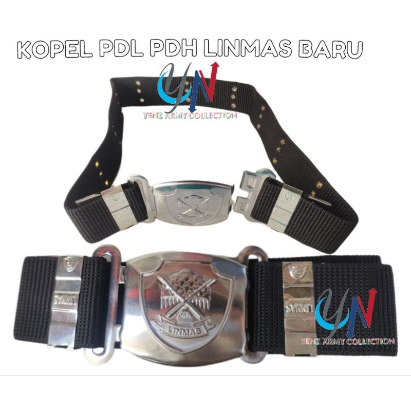 Jual Kopel linmas sabuk satlinmas terbaru silver abu | Shopee Indonesia