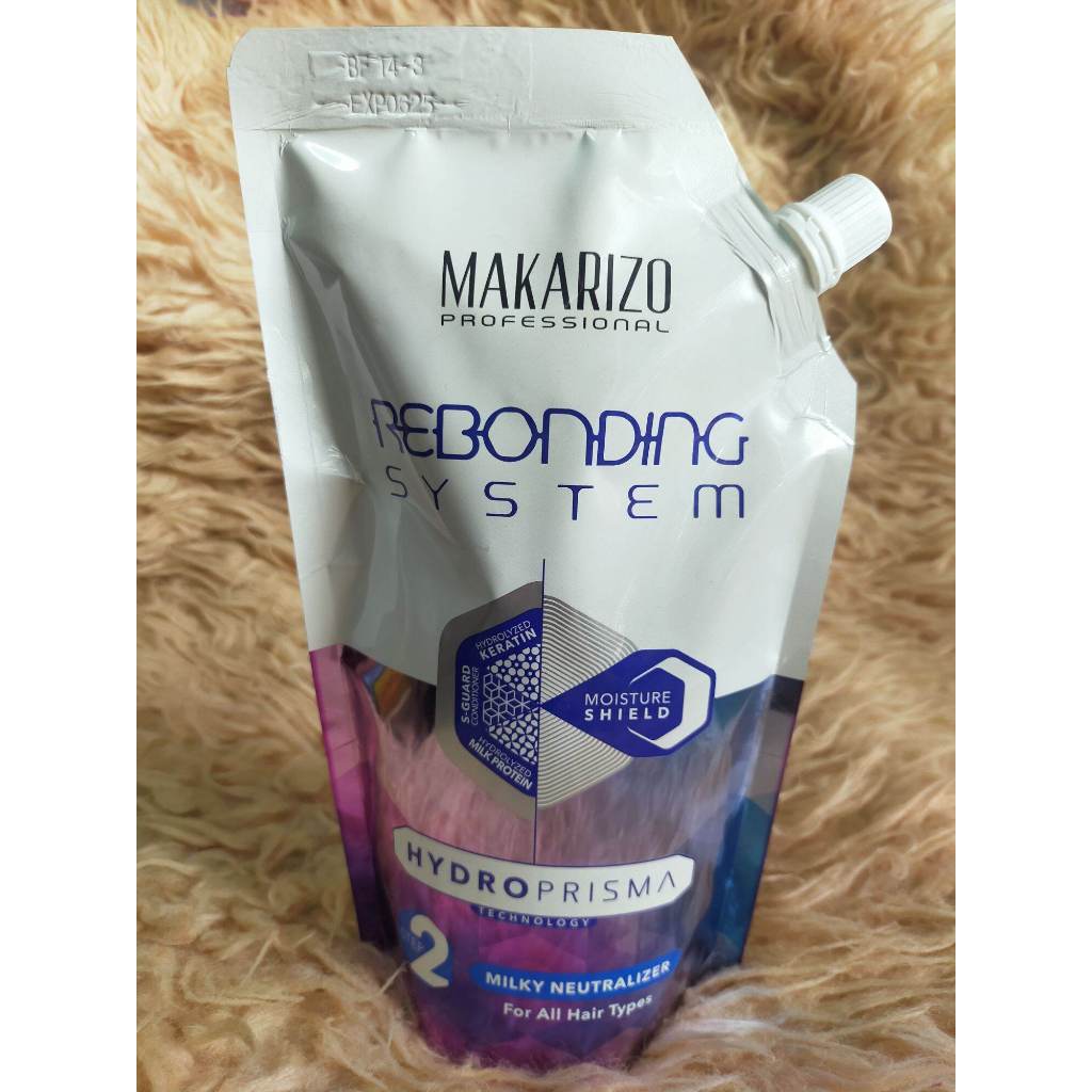 Jual MAKARIZO REBONDING SYSTEM HYDROPRISMA STEP 2 MILKY NEUTRALIZER 500ml | Shopee Indonesia