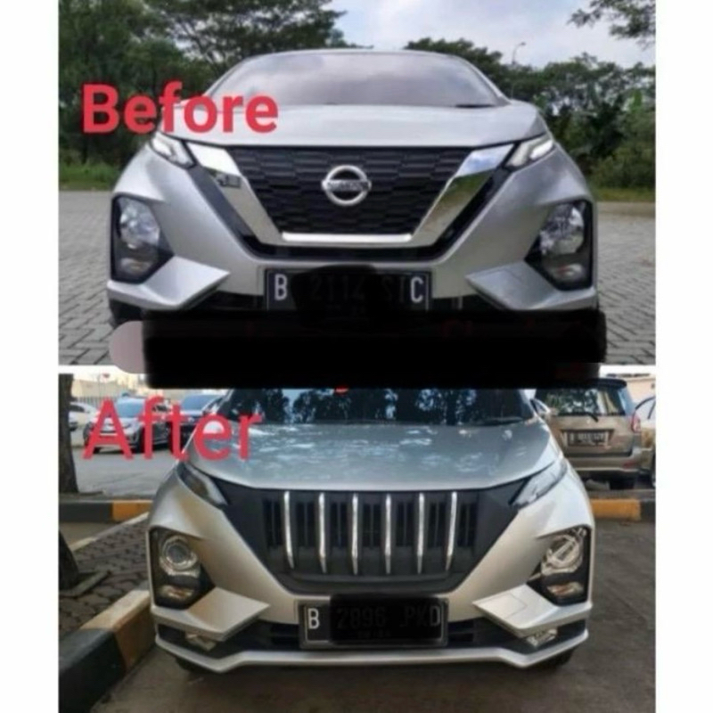 Jual Grill mobil nissan Livina terbaru 2019-2021 model apollo | Shopee ...