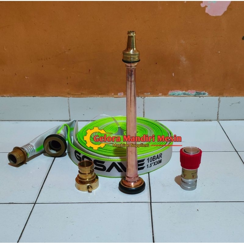Jual Pompa Pemadam Kebakaran (Selang Pemadam 1.5 Inch 30 Meter) Komplit ...