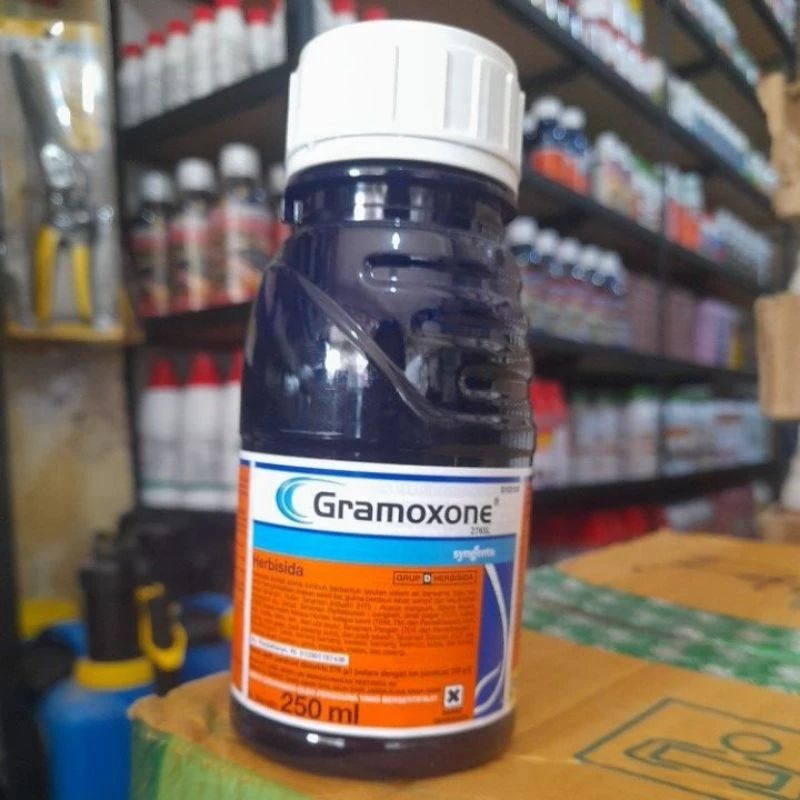Jual HERBISIDA GRAMOXONE ASLI KEMASAN 250ML UNTUK RACUN RUMPUT,GULMA ...