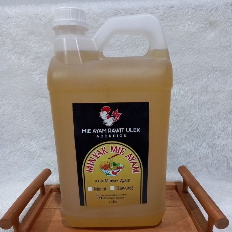 Jual Minyak Lemak Ayam Murni 100 % Halal Kemasan 5 Liter Untuk Aneka ...