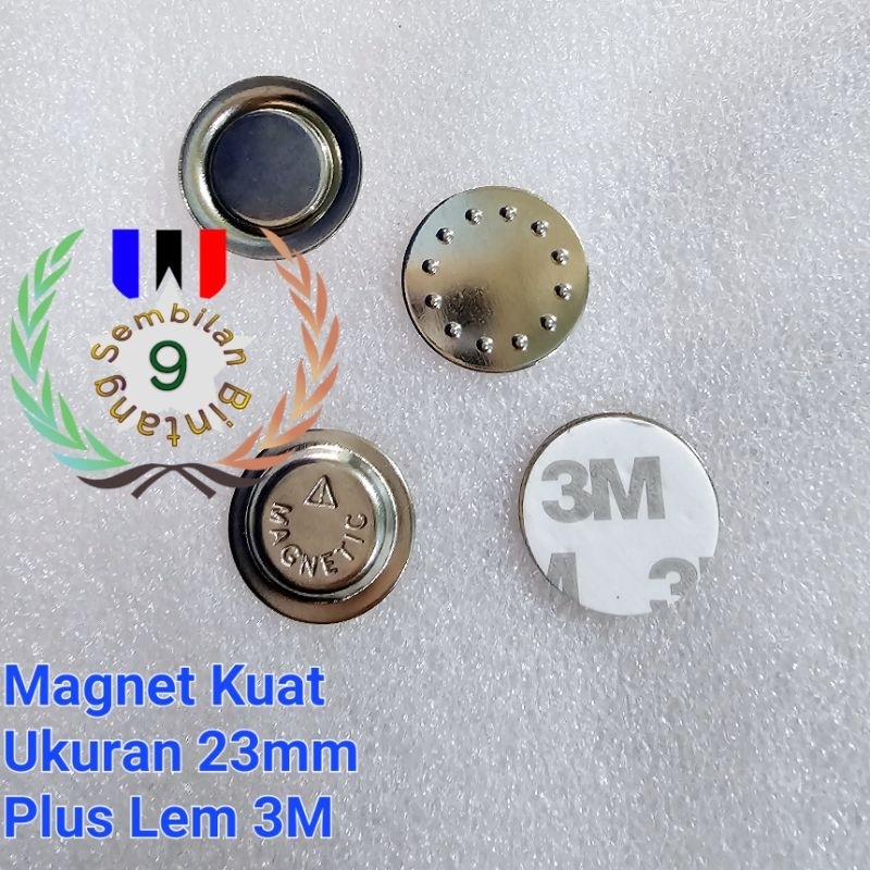 Jual Magnet Bulat Magnet Pin Lencana Magnet Nama Dada Magnet Papan Nama ...