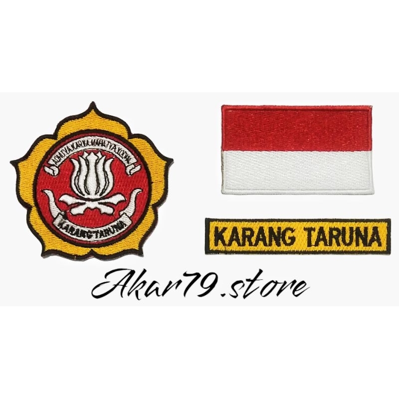 Jual BORDIR,BADGE,LOGO,PATCH,EMBLEM,ATRIBUT,KARANG TARUNA | Shopee Indonesia