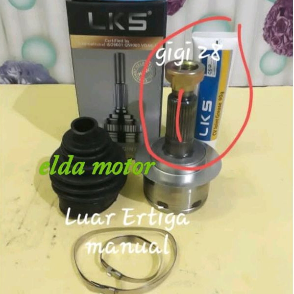 Jual CV Joint Luar Outer As Roda Depan Luar Suzuki Ertiga Manual | Shopee Indonesia