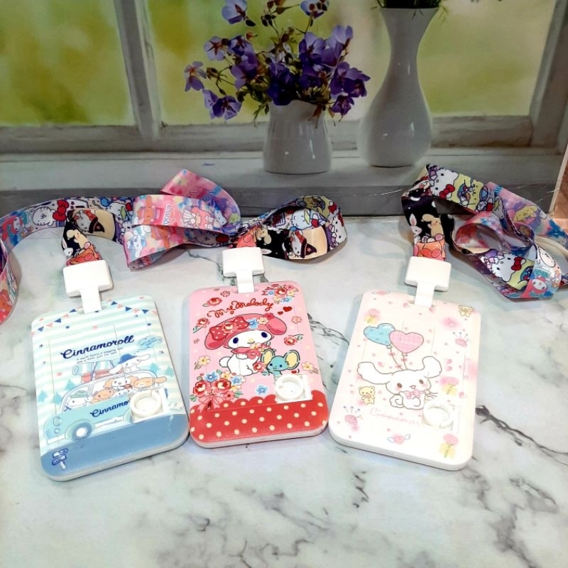 Jual Id Card Sanrio Puzzle Back Tali Id Card Puzzle / Name Tag ...