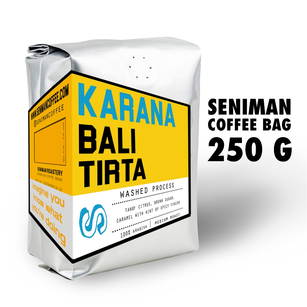 Jual Seniman Coffee / Indonesian Coffee Beans Bali Karana Tirta 250 ...