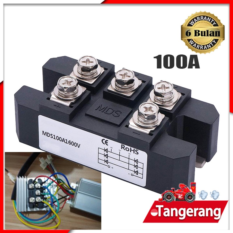 Jual Dioda MDS 100A - 1200V Diode Module Dioda Bridge 3 Phase MDS100A | Shopee Indonesia