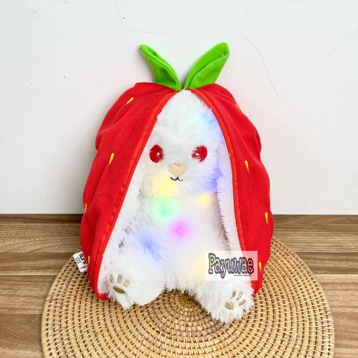 Jual Boneka Kelinci Strawberry Wortel Kartun Mewah Lucu Untuk Anak ...
