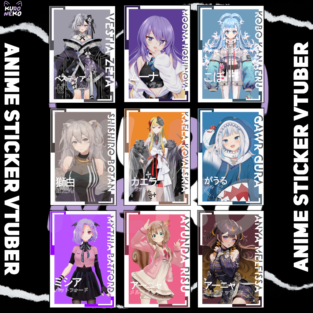 Jual STICKER VTUBER HOLOLIVE | Shopee Indonesia