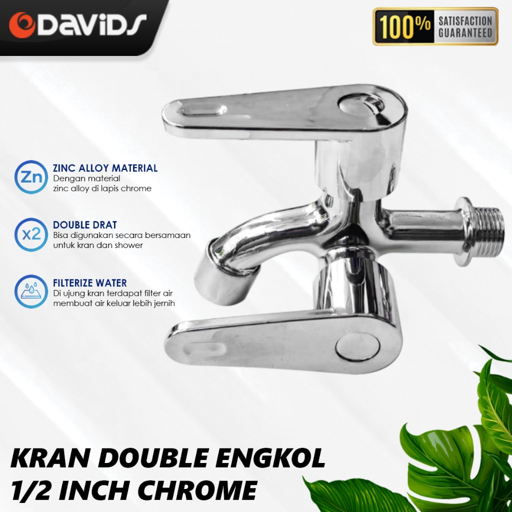 Jual Kran Shower Cabang Sower Keran Double Dobel Bano | Shopee Indonesia