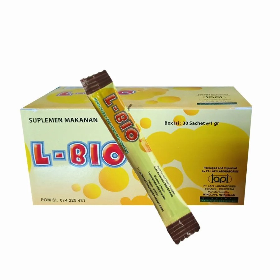 Jual PROBIOTIK L - BIO (SACHET) | Shopee Indonesia