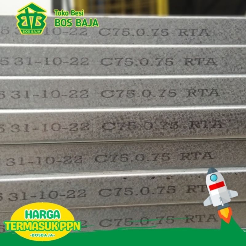 Jual BAJA RINGAN C 75 X 0,75 TRUSS | Shopee Indonesia