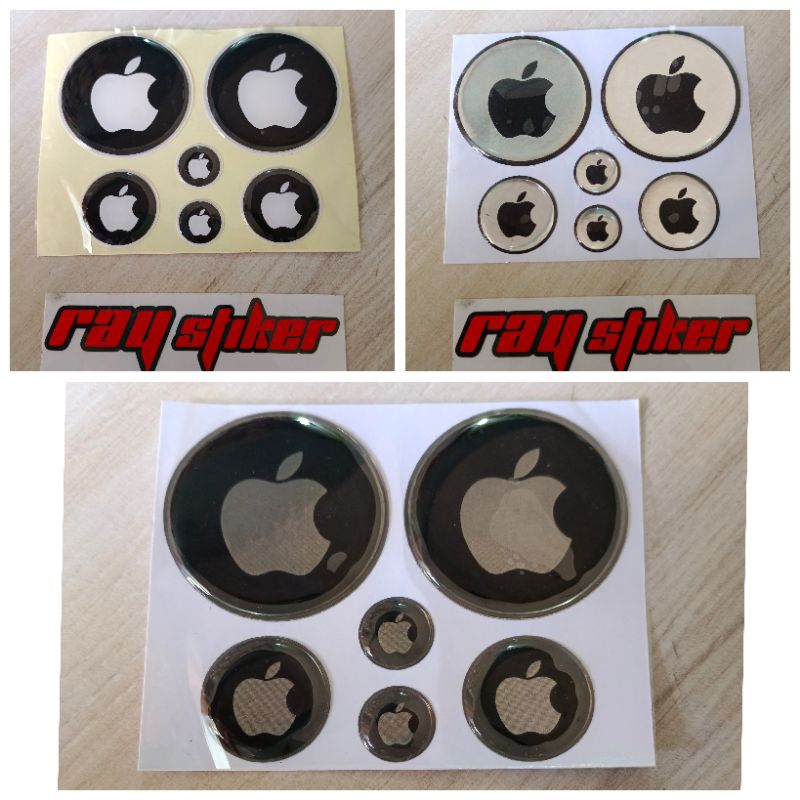 Jual STIKER TIMBUL EMBLEM LOHO IPHONE APPLE | Shopee Indonesia