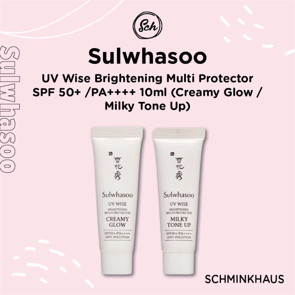 Jual SULWHASOO UV Wise Brightening Multi Protector SPF 50+ /PA++++ 10ml (Creamy Glow / Milky ...