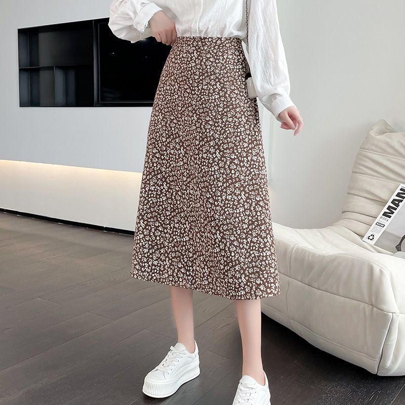 Jual Newlan QZ026 Rok Kotak Kotak Panjang Korean Style - Rok Tartan ...