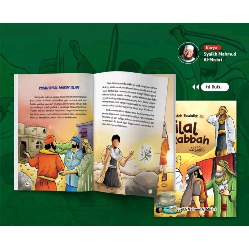 Jual Kisah Muadzin Rasulullah| Kisah Bilal | Kisah Abdullah Ibmu Maktum ...
