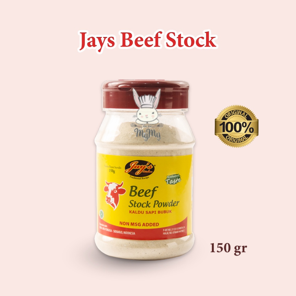 Jual jays Beef Stock Powder | Kaldu Sapi Bubuk 150gr | Shopee Indonesia