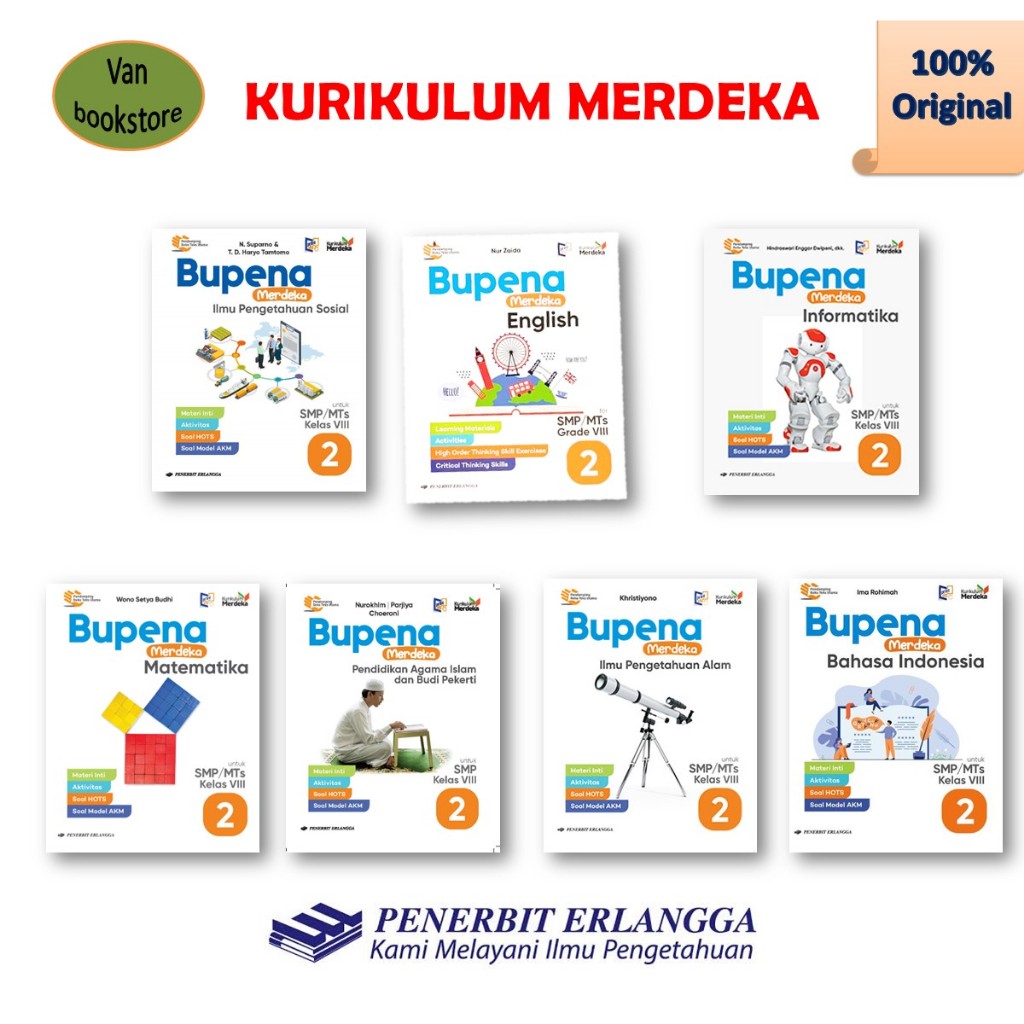 Jual Bupena SMP Kelas 8 - Kurikulum Merdeka | Shopee Indonesia