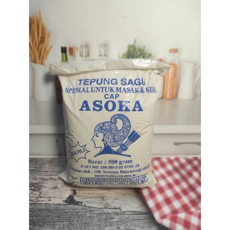 Jual Tepung Sagu Cap Asoka 500 gram | Shopee Indonesia