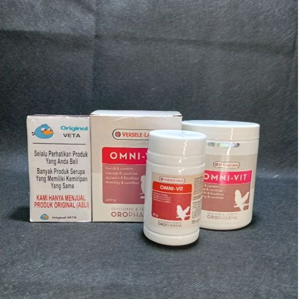 Jual OMNI VIT VERSELE LAGA VITAMIN BURUNG BREEDING CONDITION TERNAK ...