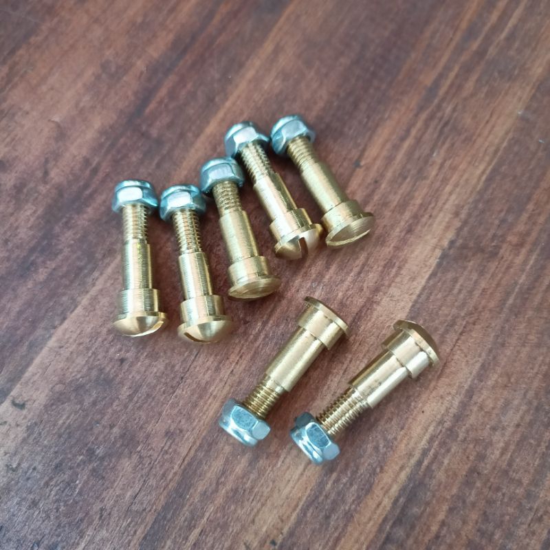 Jual Baut handle baud handle min kuningan semua vespa | Shopee Indonesia