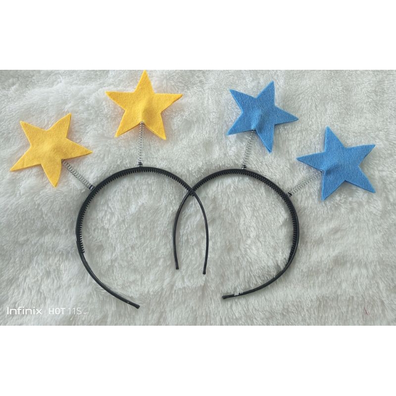 Jual Bando Flanel bentuk Bintang/Bando Lucu/Souvenir ulang tahun ...