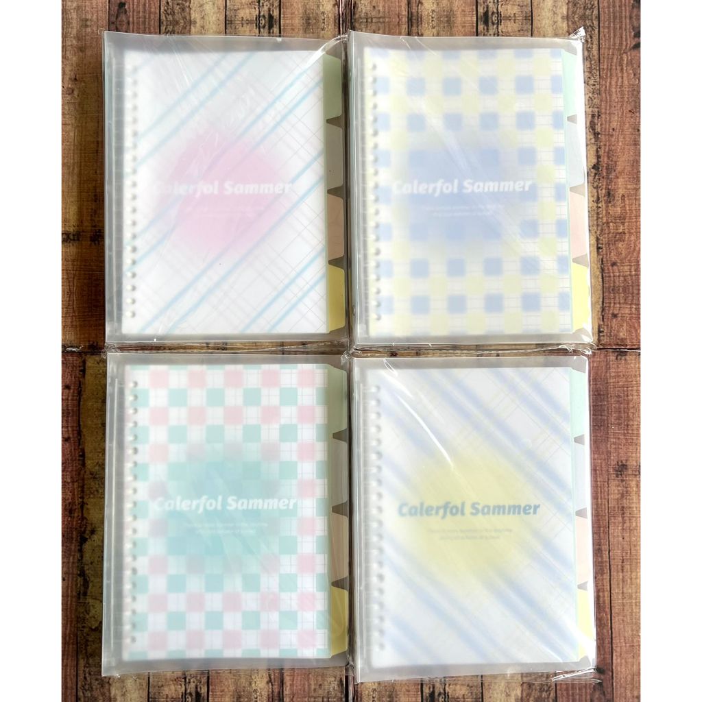 Jual Map Binder Wengu Calerfol Sammer B0244 Ring Plastik Cover ...