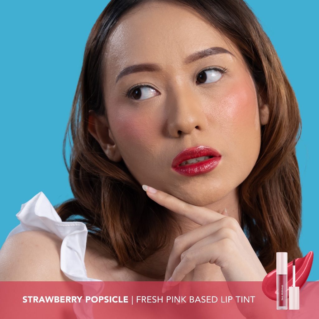 Jual SEA MAKEUP SLICK COVER JELLY TINT | Shopee Indonesia