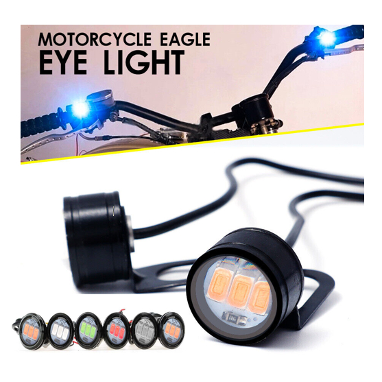 Jual Led Eagle Eye Lampu Mata Elang Sein Spion Dengan Bracket Dc12v 3w Shopee Indonesia