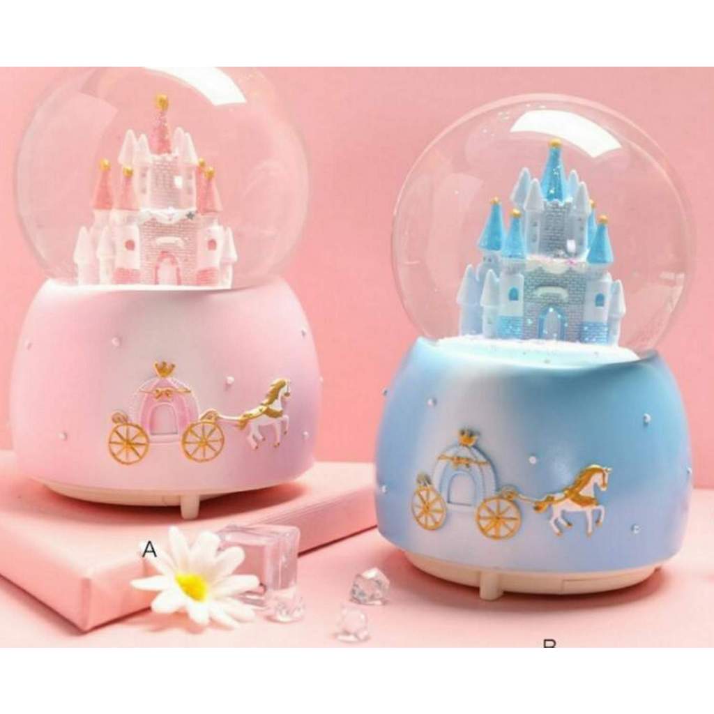 Jual Snowball Pajangan Bola Musik Air Bola Musik Kaca Salju Size Medium ...