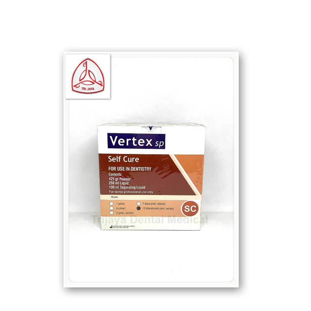 Jual Trijaya Dental Medical VERTEX Sp Dental Self Cure Acrylic set ...