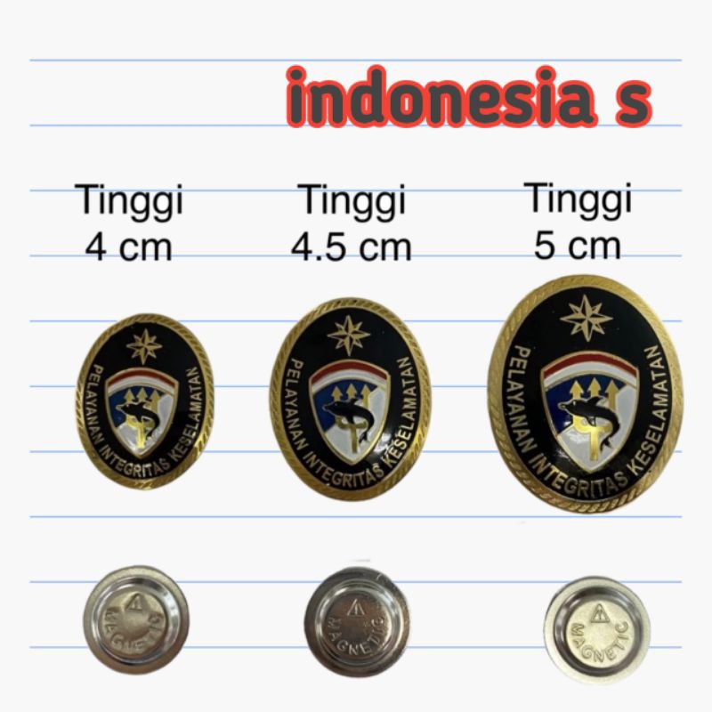 Jual pin pelayanan integritas keselamatan/direktorat perhubungan laut ...