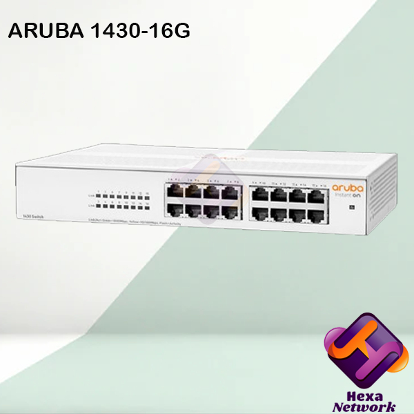 Jual Aruba Instant ON 16 Port Gigabit Unmanaged Switch | ARUBA 1430-16G ...