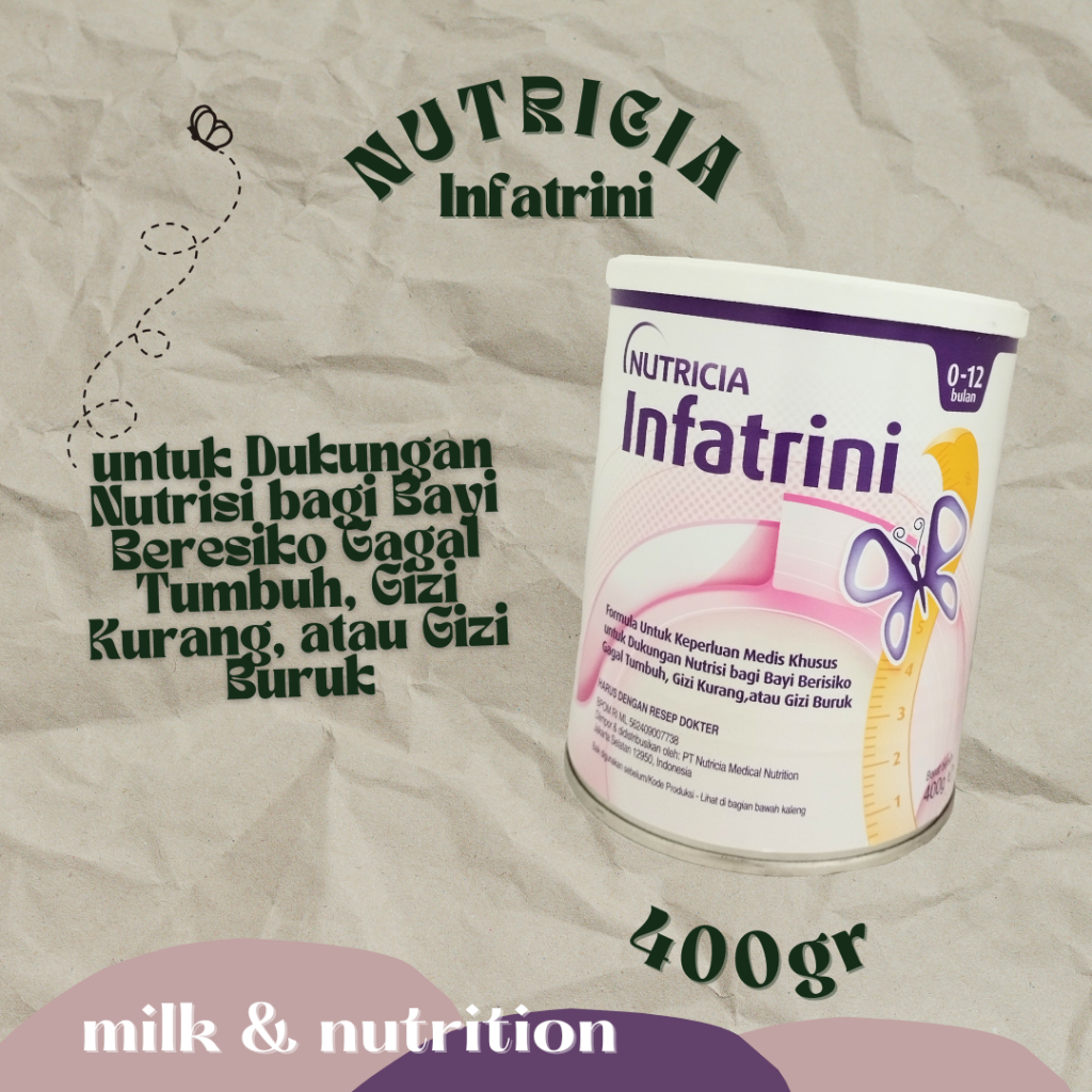 Jual Nutricia Infatrini Powder 400 g | Shopee Indonesia