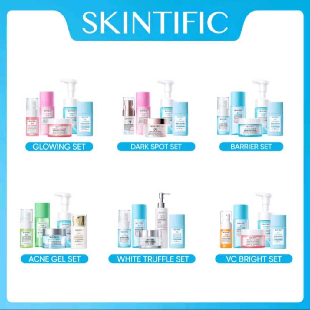 Jual SKINTIFIC Set Series 5pcs | Shopee Indonesia