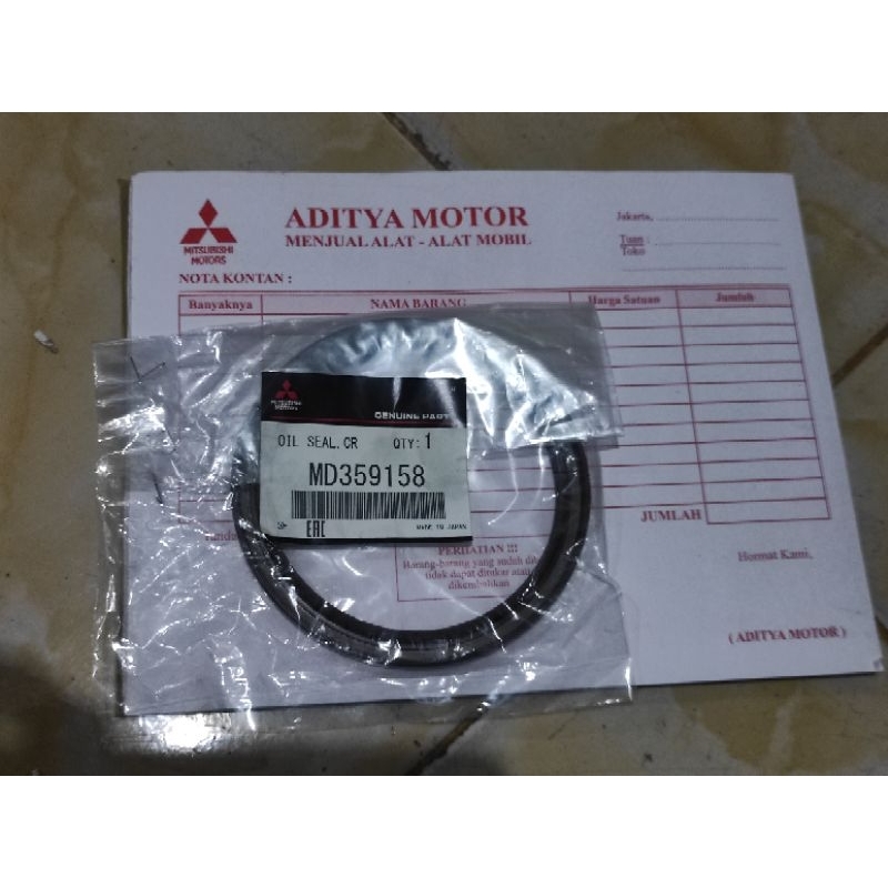 Jual seal crankshaft belakang lancer evo 3 4 CB4 CB5 CK4 CEDIA CS3 CS5 ...