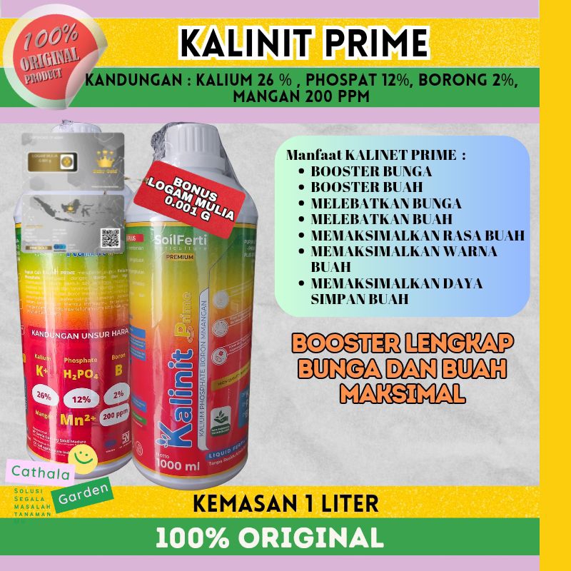 Jual KALINIT PRIME KEMASAN 1 LITER | BOOSTER LENGKAP BUNGA DAN BUAH ...