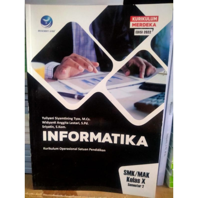 Jual Buku Informatika SMK Kelas 10 Semester 2 (Jateng) Kurikulum ...