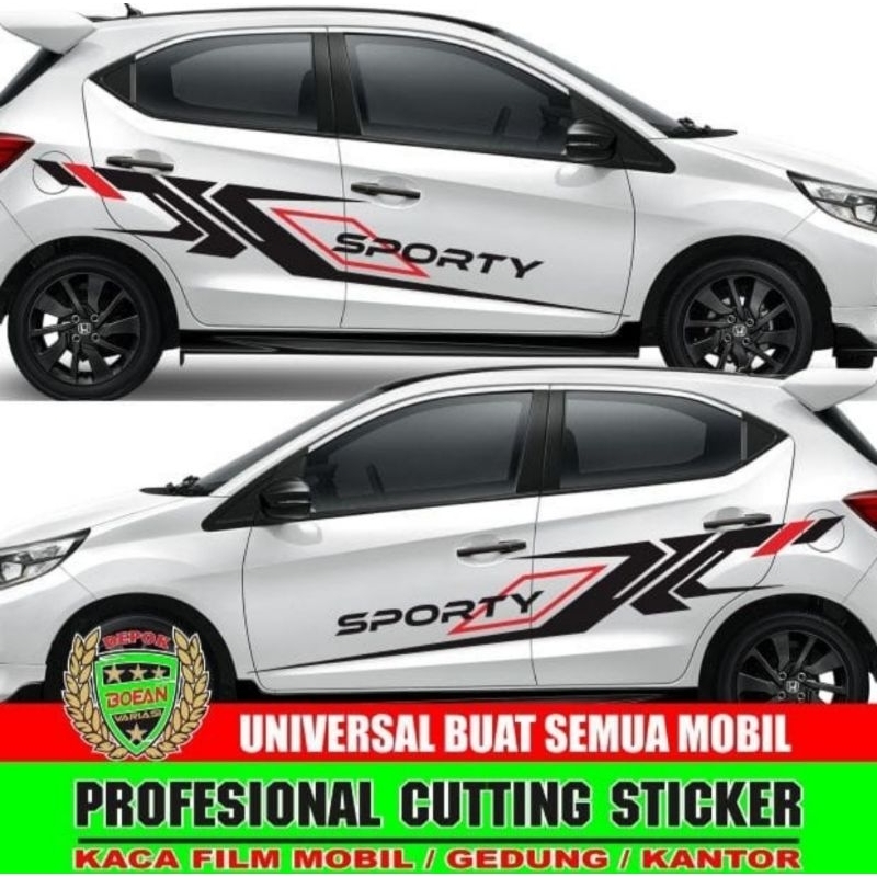Jual Cutting sticker strip lis body mobil brio ayla avanza rush raize ...