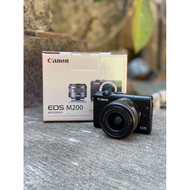Jual canon eos m200 fullset | Shopee Indonesia